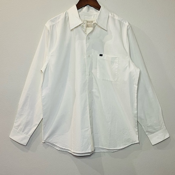 kate quinn | Shirts | Mens White Organic Cotton Button Down Shirt Nwots ...